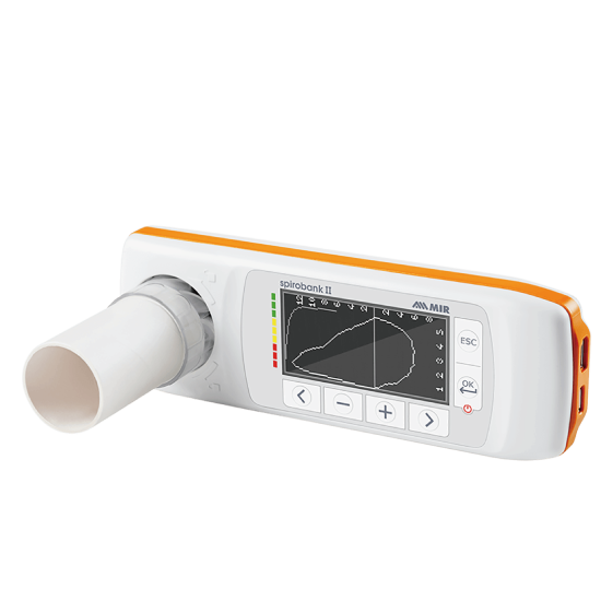 MIR Spirobank Ⅱ Smart Spirometer 肺功能測試機 (智能版) – 永健醫療器材有限公司 Forever ...