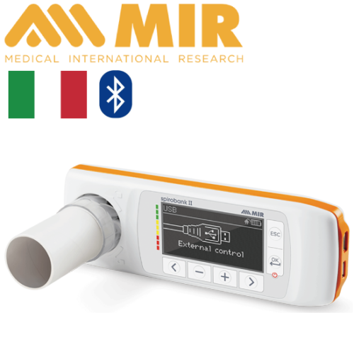 MIR Spirobank Ⅱ Smart Spirometer 肺功能測試機 (智能版) – 永健醫療器材有限公司 Forever ...